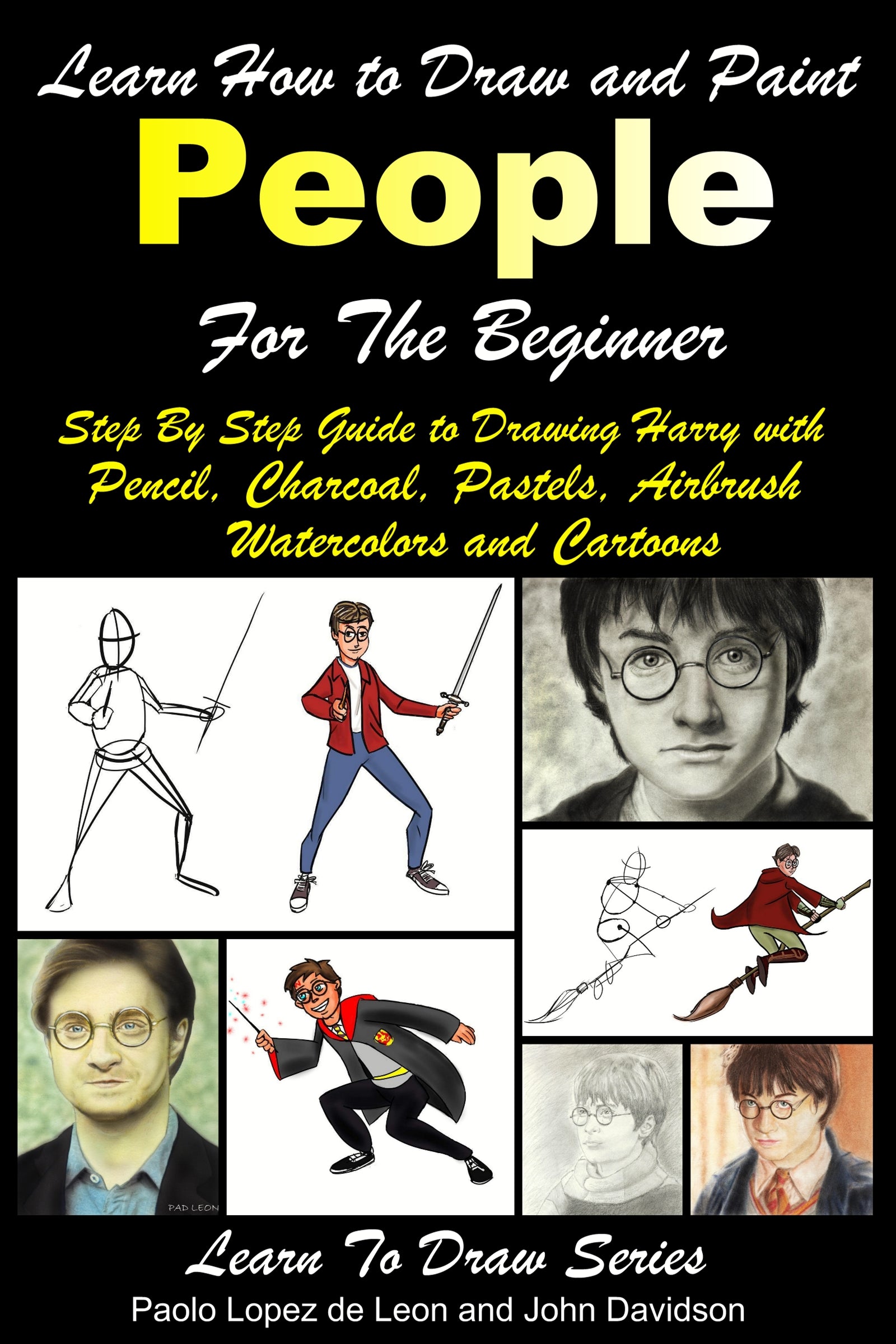 how to draw a harry potter poster