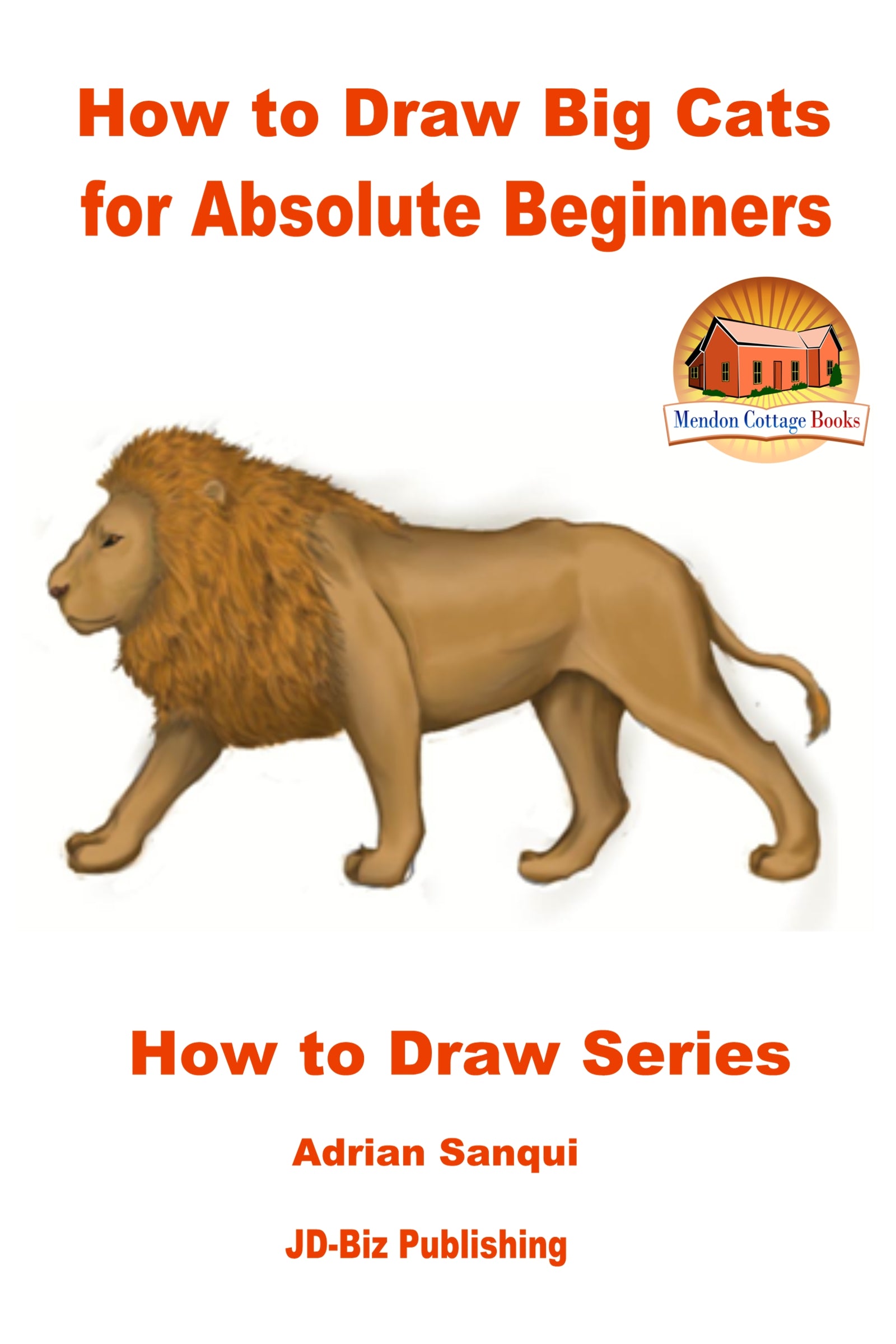 how to draw big lion